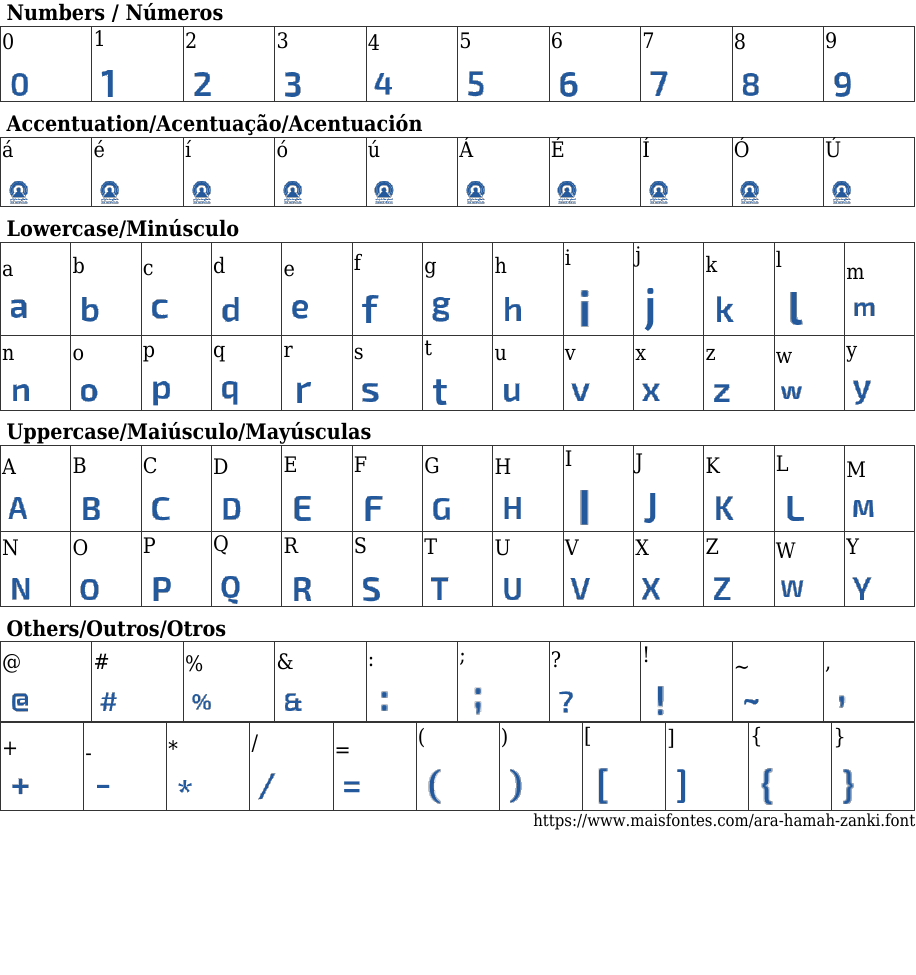 Ara Hamah Zanki: Free Font Download | MaisFontes