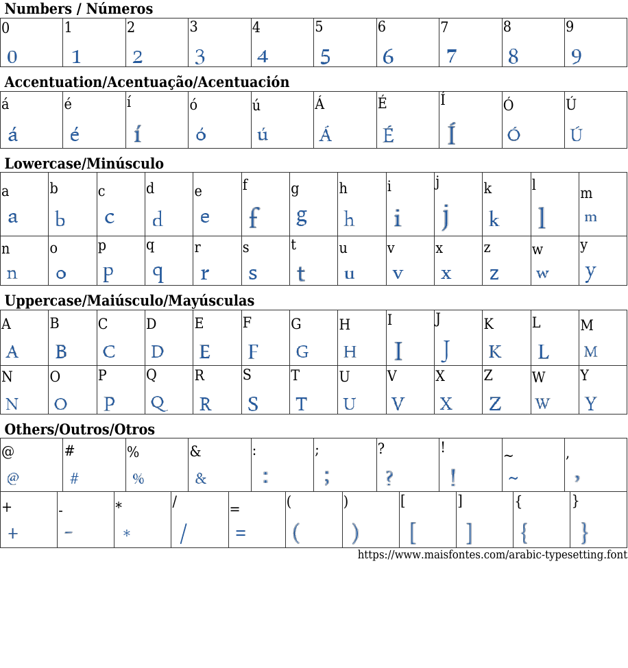 Arabic Typesetting font download | MaisFontes.com