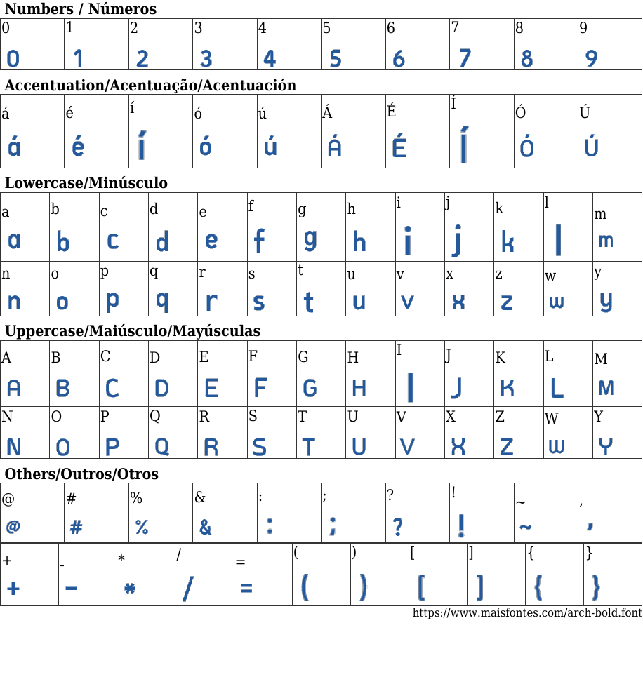 Arch Bold: Free Font Download | MaisFontes