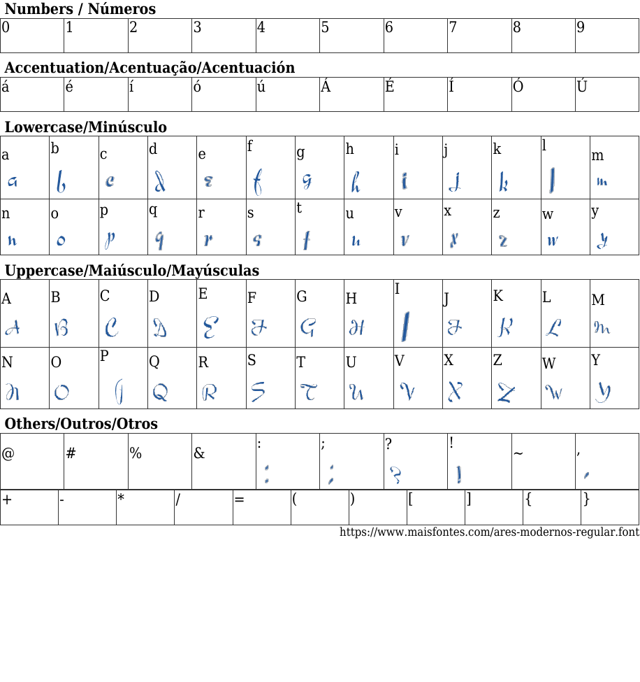 Ares Modernos Regular Font: Free Download | MaisFontes
