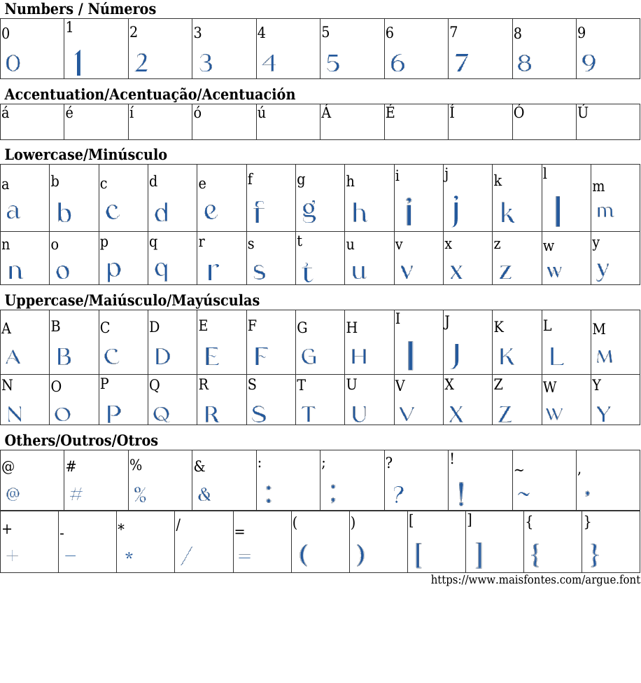 Argue: Download Free Font | MaisFontes