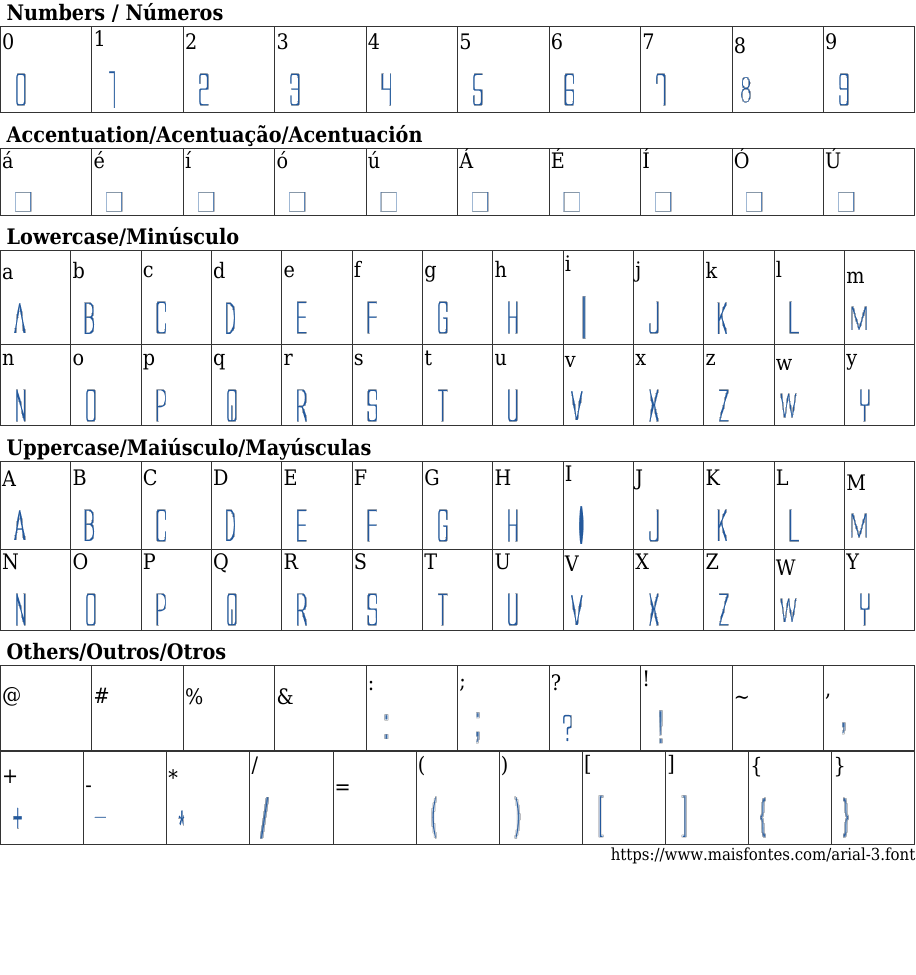 Arial Caps: Free Font Download | MaisFontes