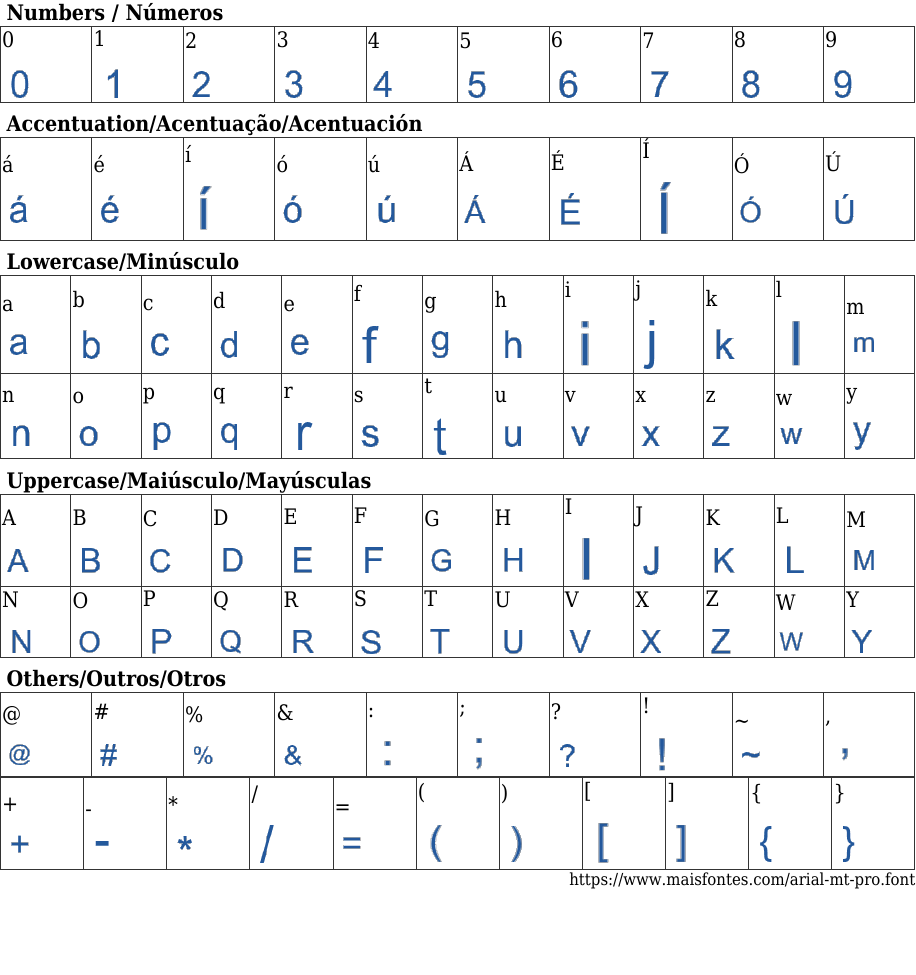 Arial MT Pro: Baixar Fonte Grátis | MaisFontes