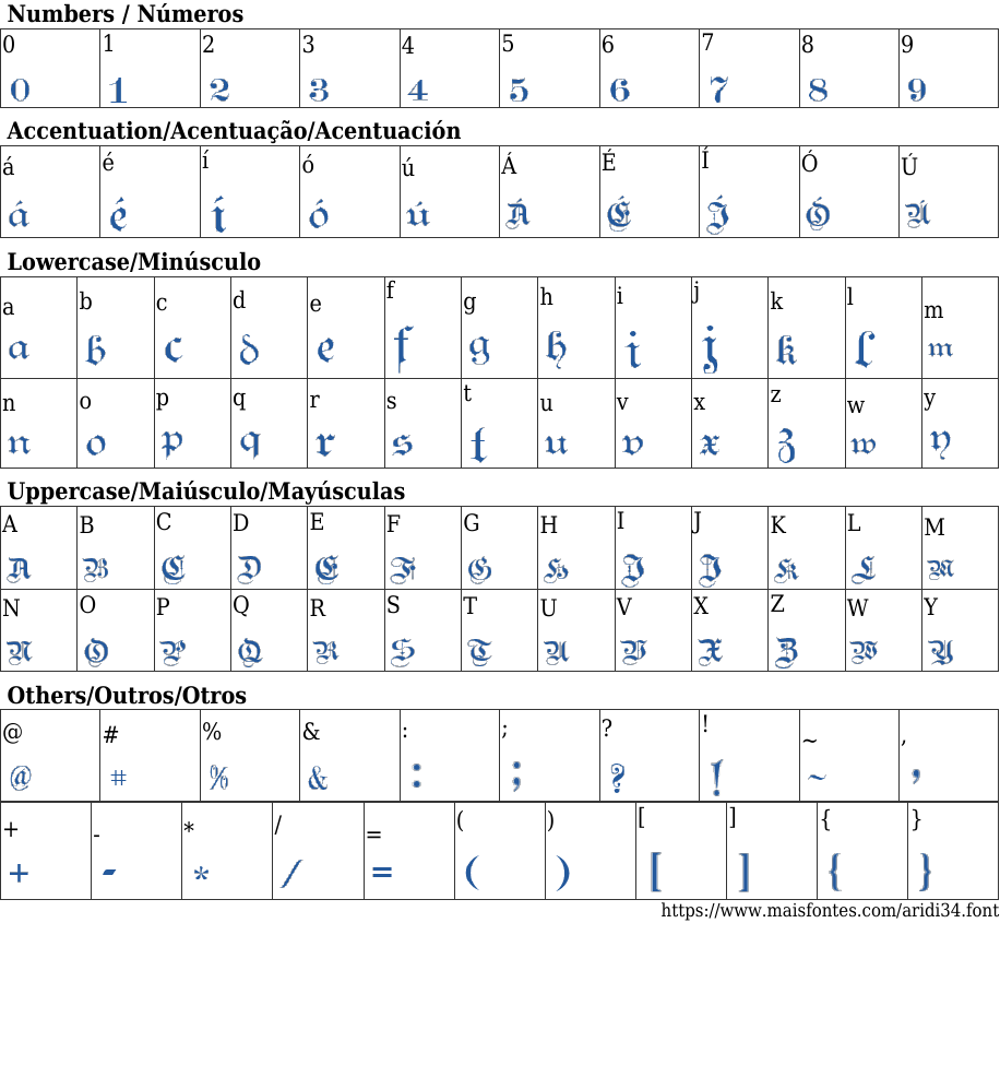 Aridi 34: Free Font Download | MaisFontes