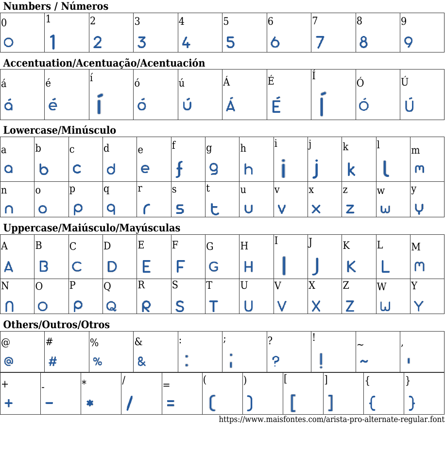 Arista Pro Alternate: Baixar Fonte Grátis | MaisFontes
