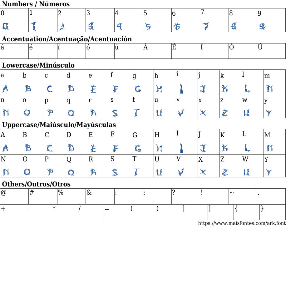 Ark: Free Font Download | MaisFontes