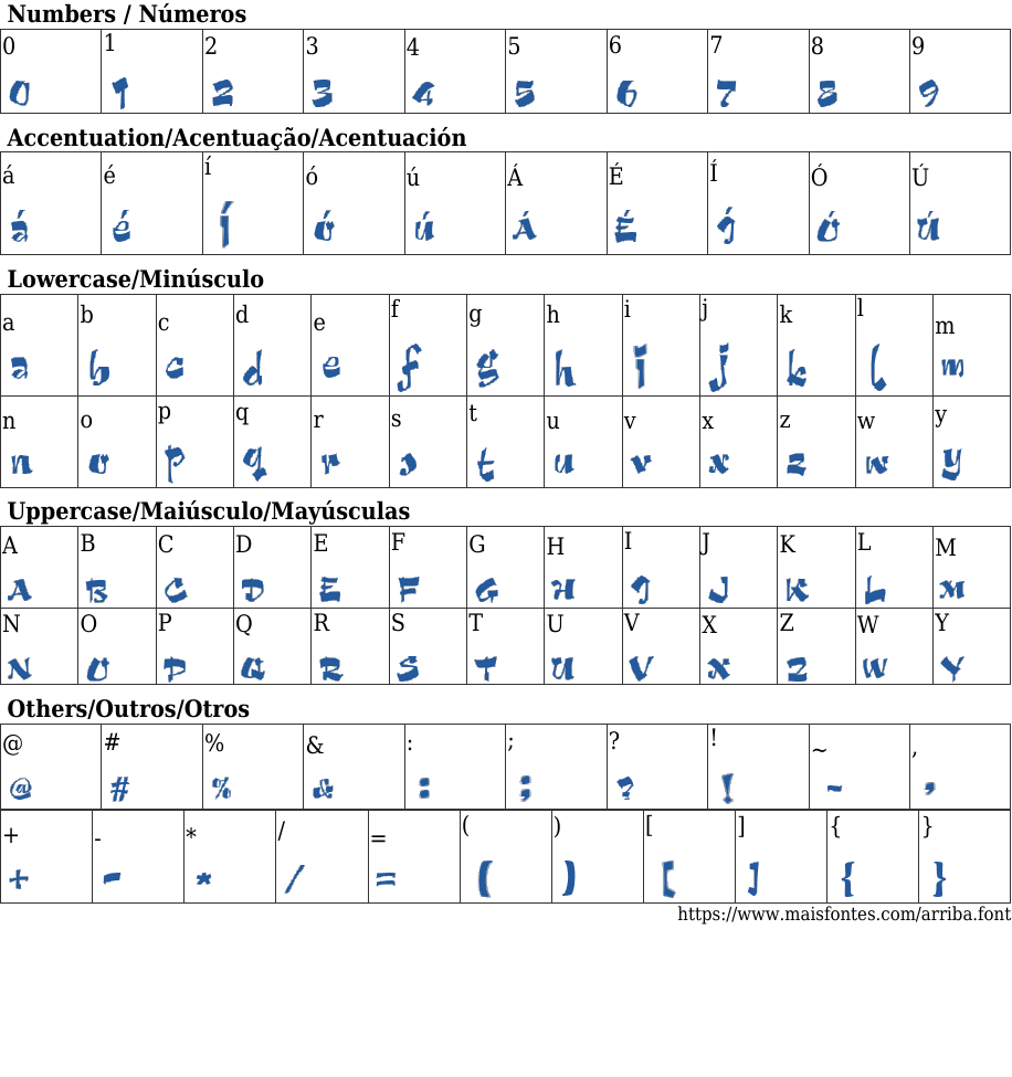 Arriba: Free Font Download | MaisFontes