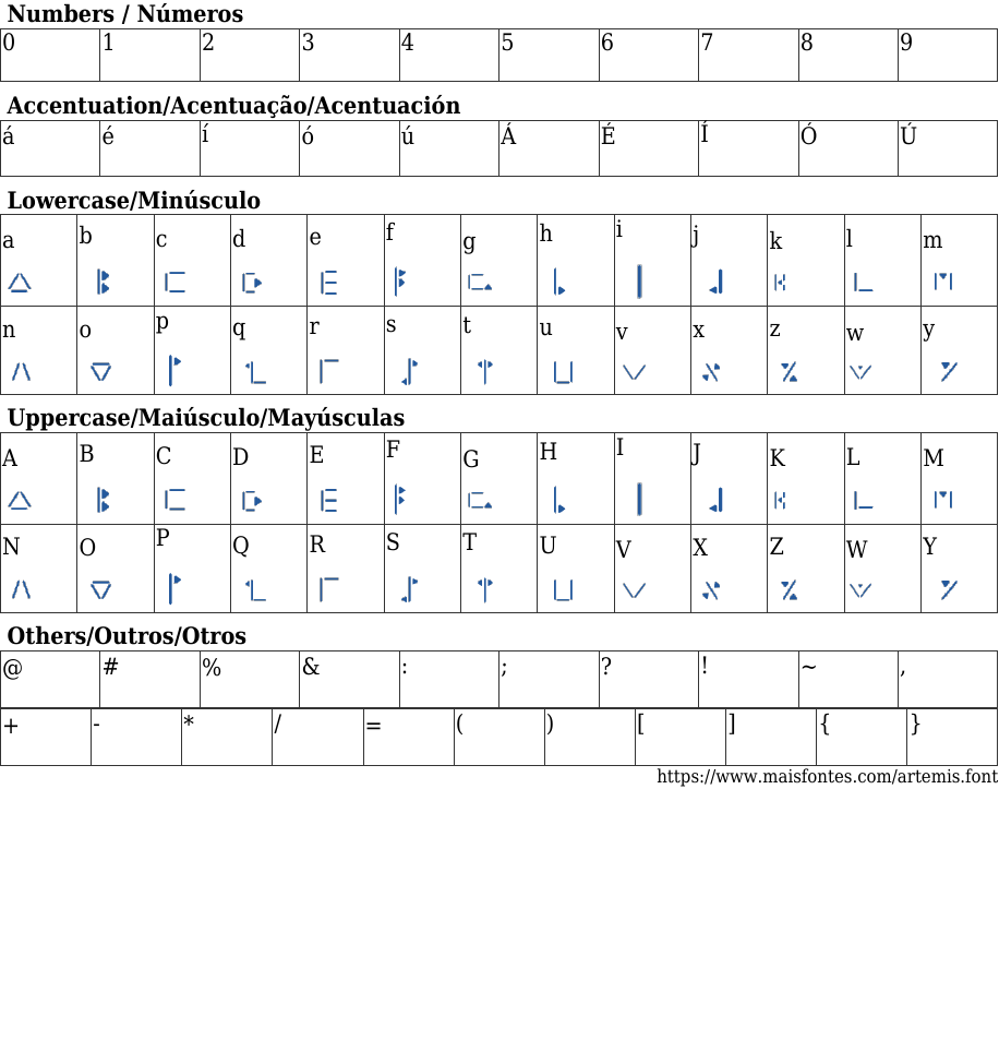 Artemis Font: Free Download | MaisFontes