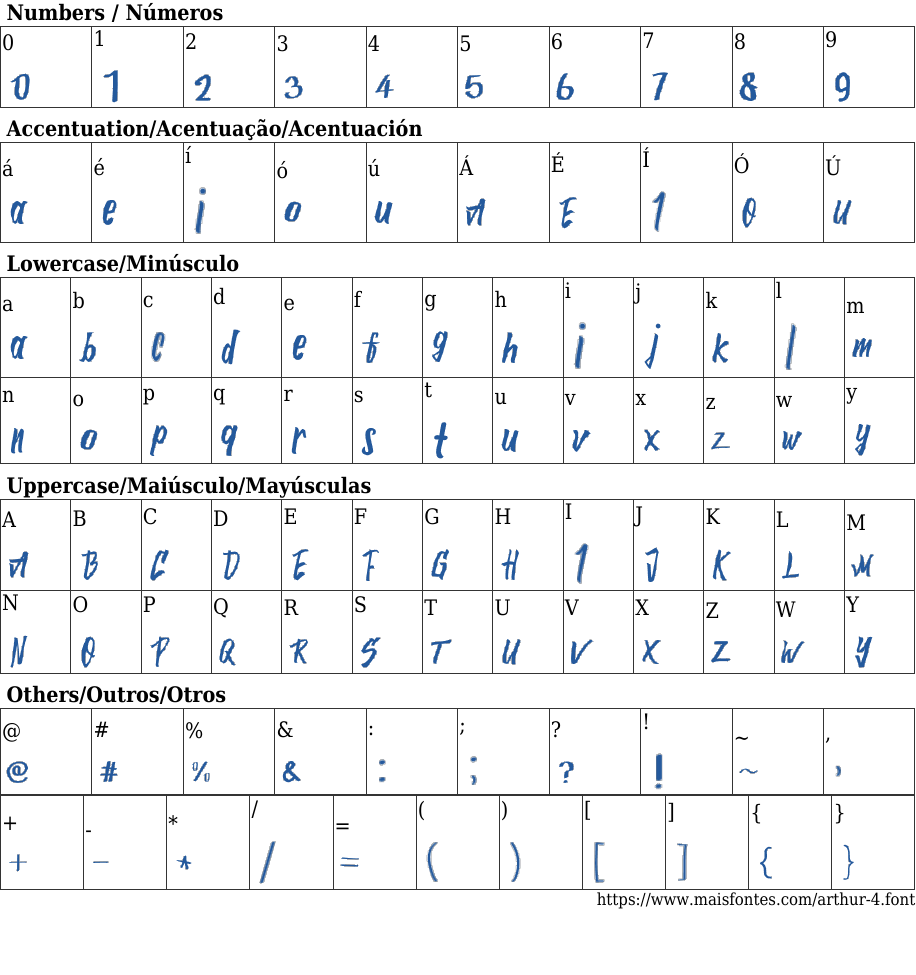 Arthur Creative: Free Font Download | MaisFontes
