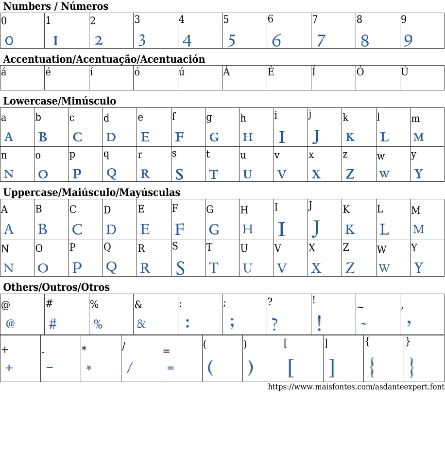 Asdante Expert SemiCaps: Baixar Fonte Grátis | MaisFontes