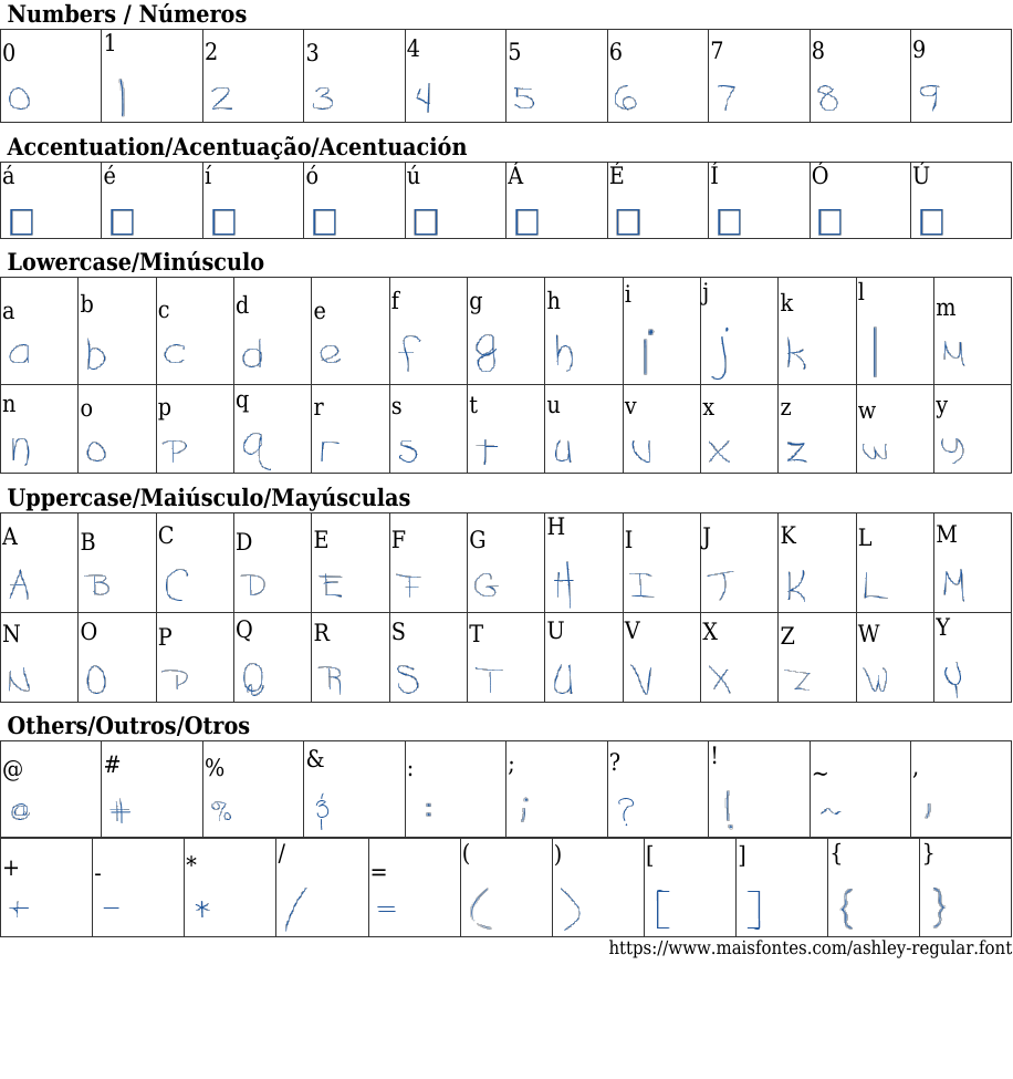 Ashley Regular: Free Font Download | MaisFontes