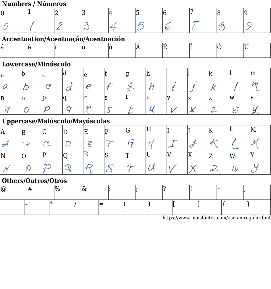 Asman Regular: Free Font Download | MaisFontes