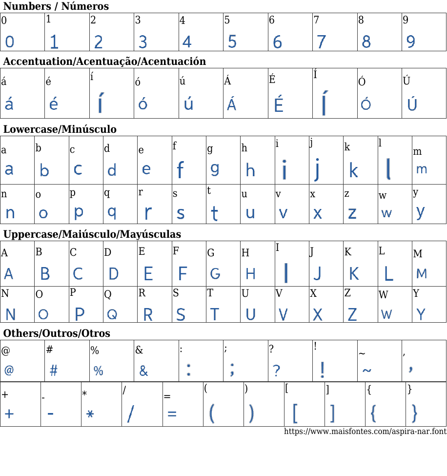 Aspira Narrow Font: Free Download | MaisFontes