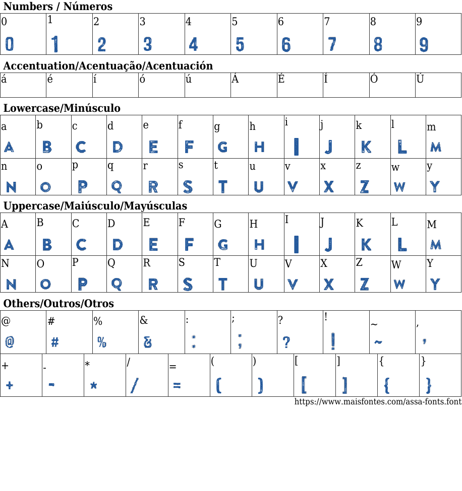 Assa Fonts Font: Free Download | MaisFontes