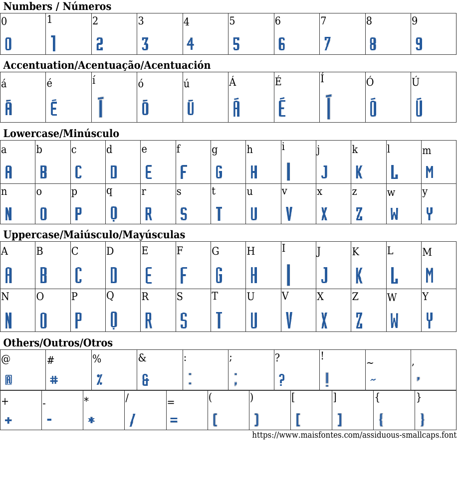 Assiduous SmallCaps: Baixar Fonte Grátis | MaisFontes