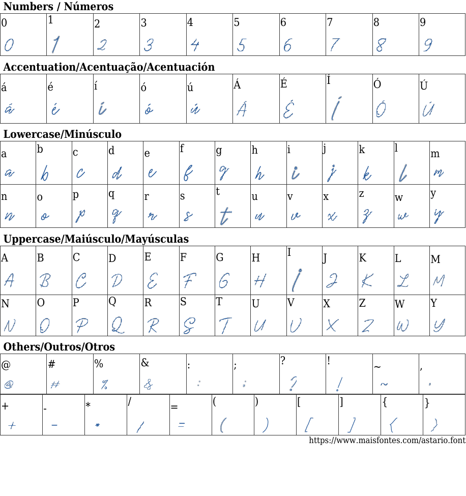 Astario: Free Font Download | MaisFontes