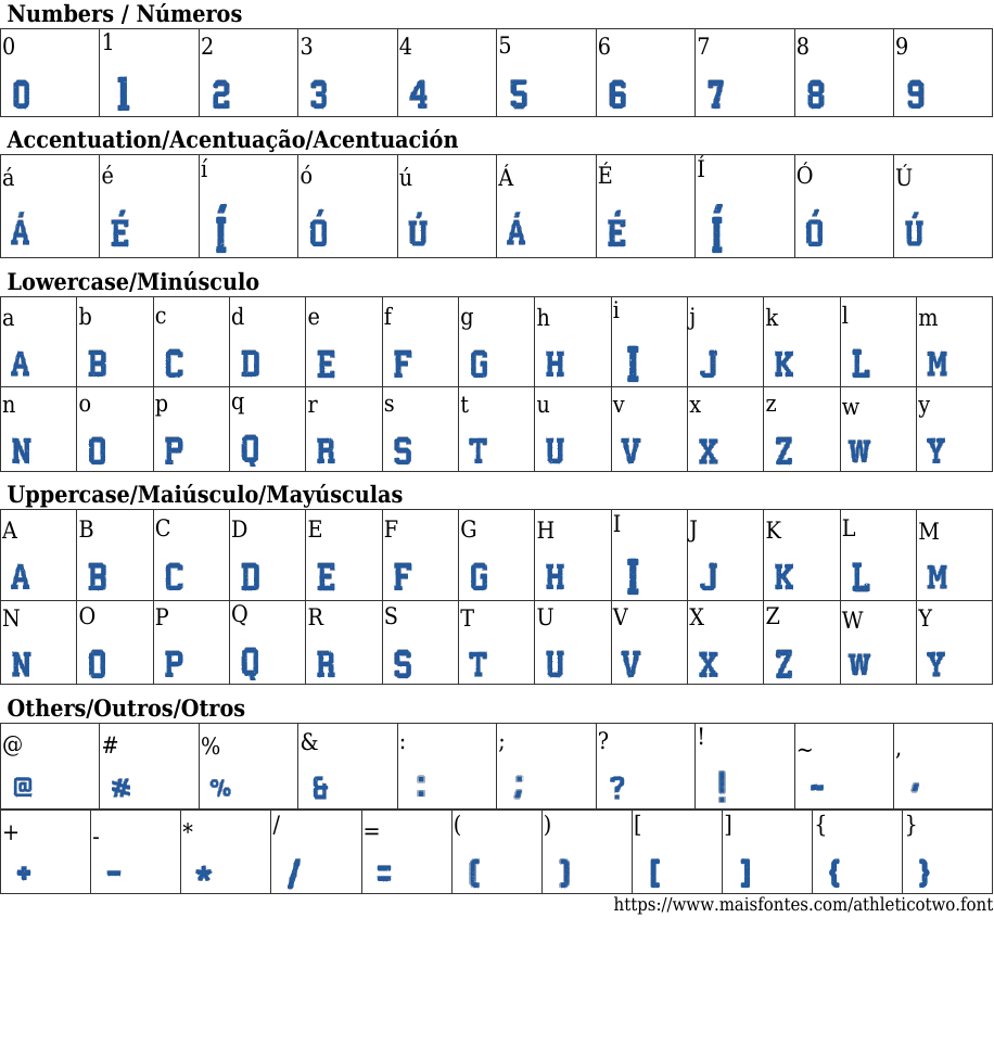 Athletico Two: Free Font Download | MaisFontes