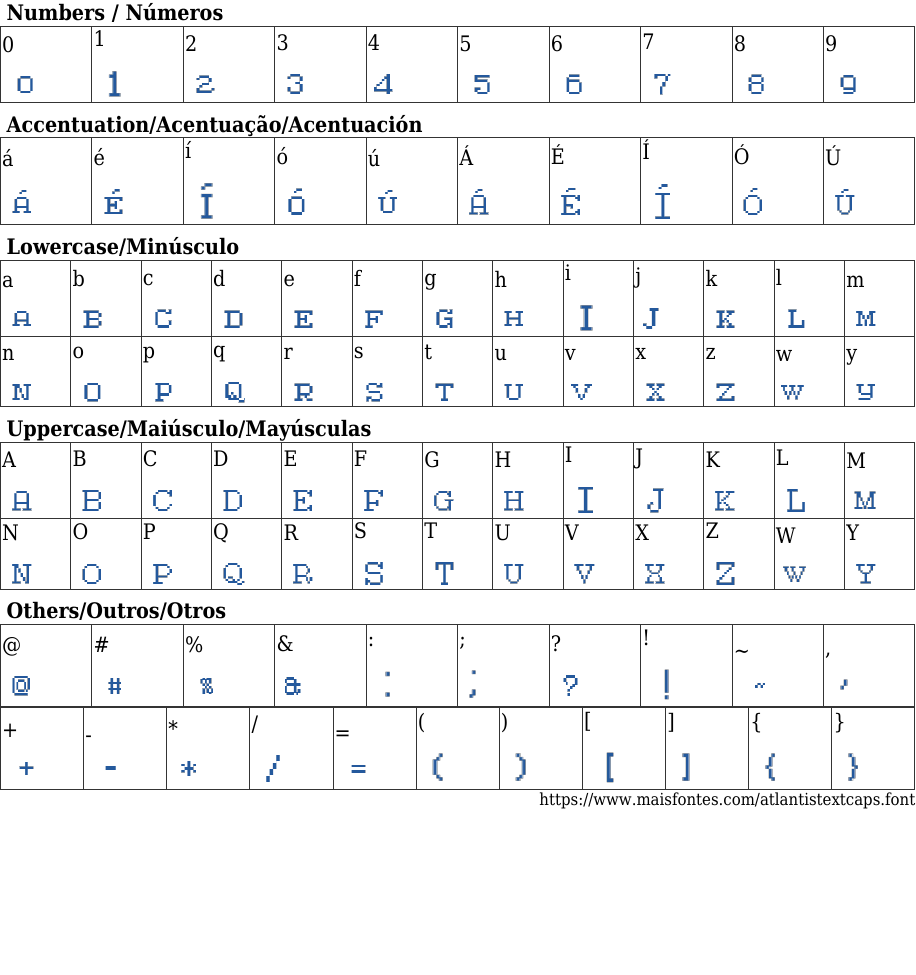 Atlantis Text Caps: Free Font Download | MaisFontes