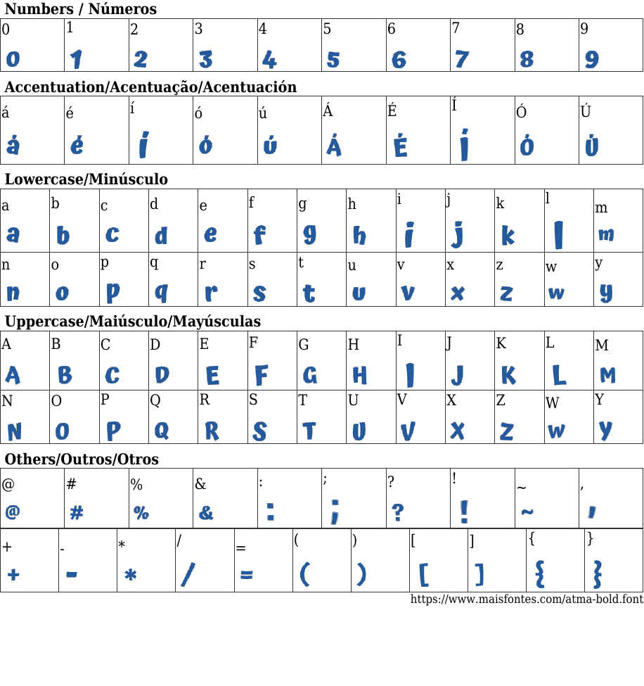 Atma Bold: Baixar Fonte Grátis | MaisFontes