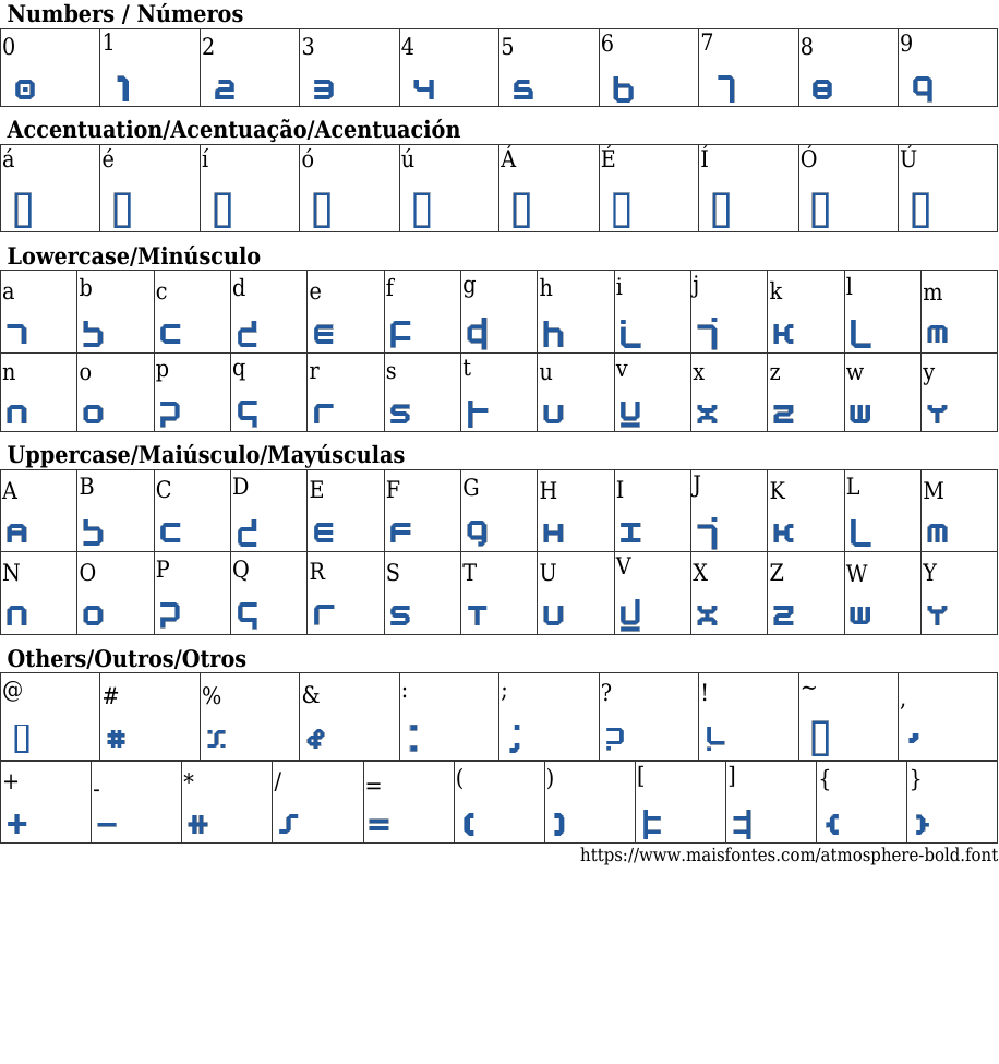 Atmosphere Bold: Free Font Download | MaisFontes