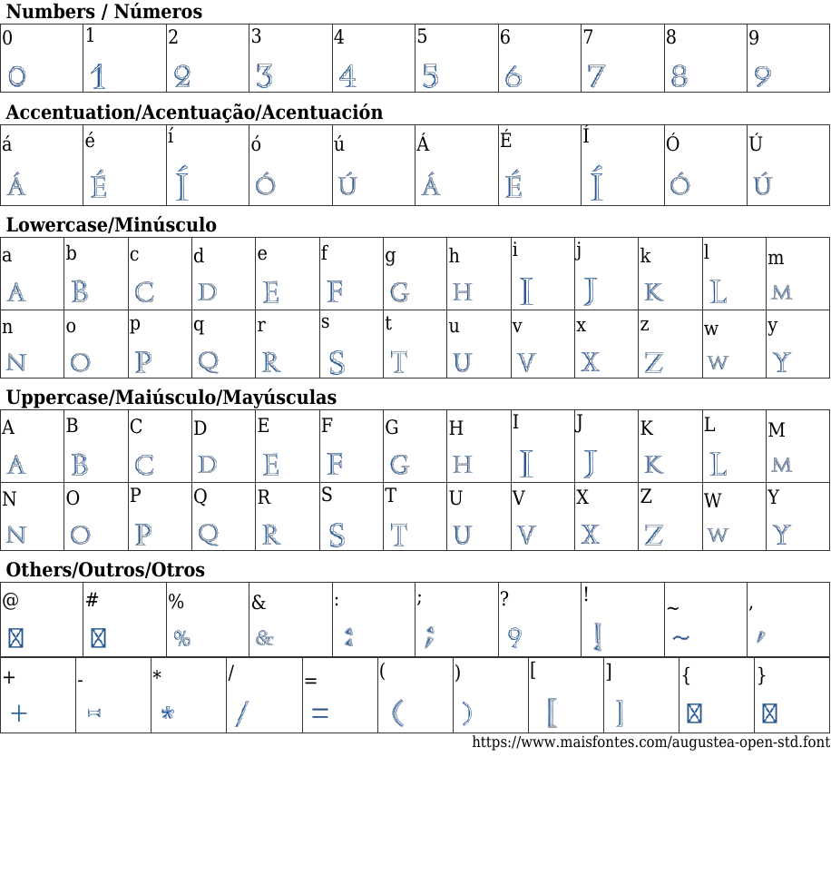 Augustea Open Standard: Free Font Download | MaisFontes