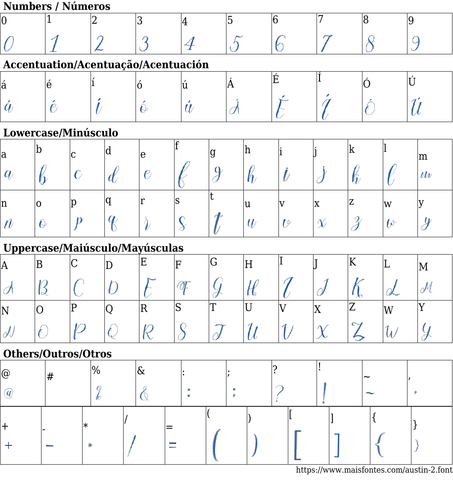 Austin Signature: Free Font Download | MaisFontes