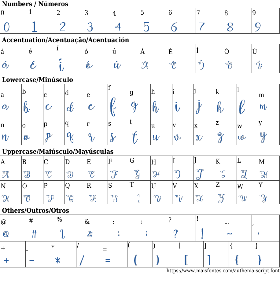 Authenia Script: Free Font Download | MaisFontes
