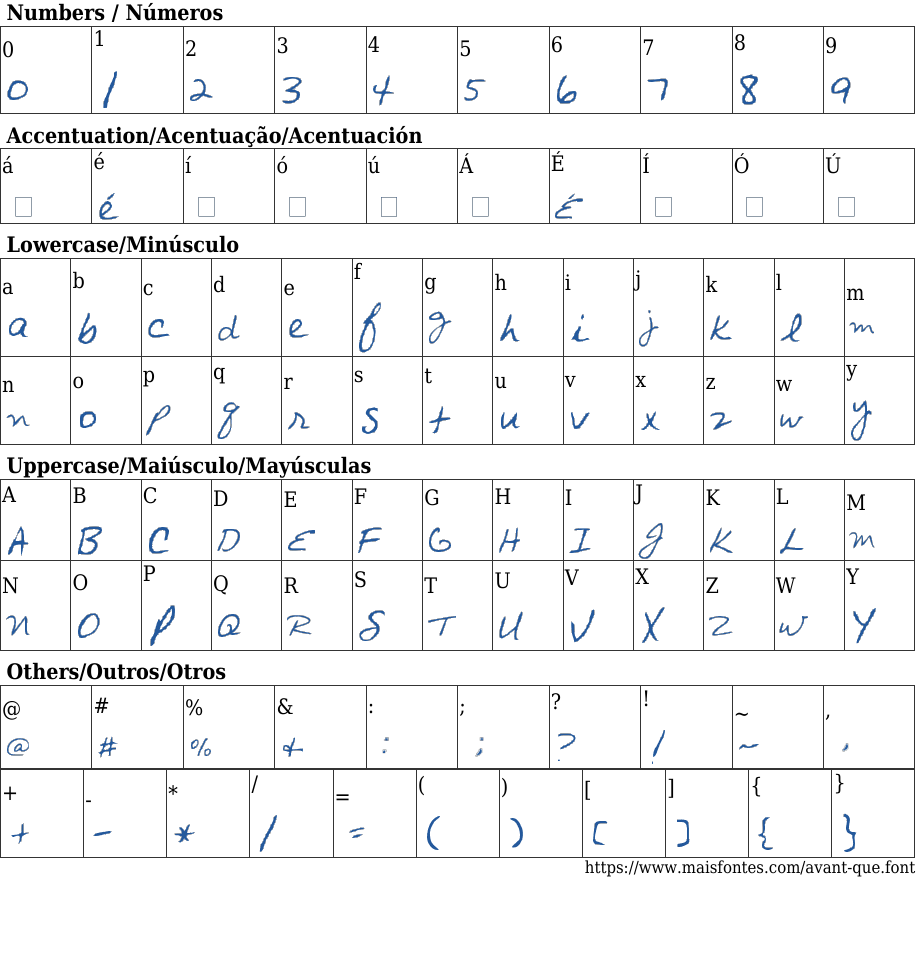Avant que: Free Font Download | MaisFontes