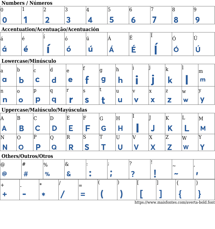 Averta Bold: Free Font Download | MaisFontes