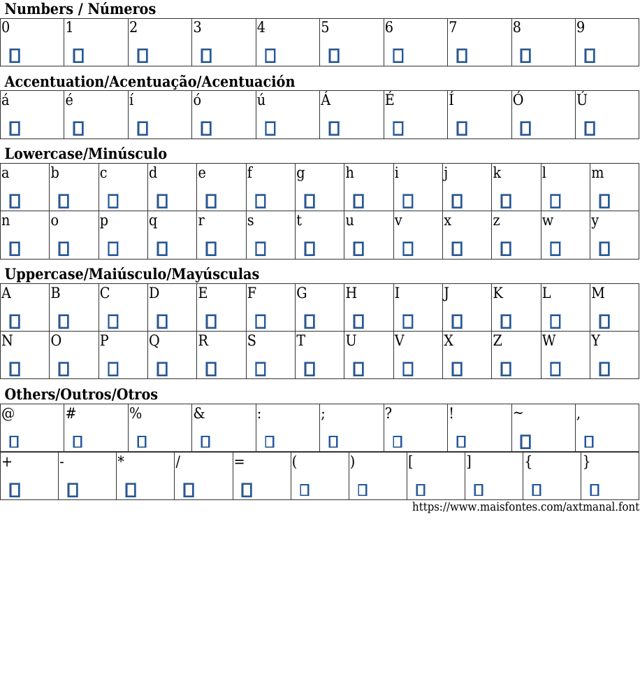 AXt Manal Font: Free Download | MaisFontes