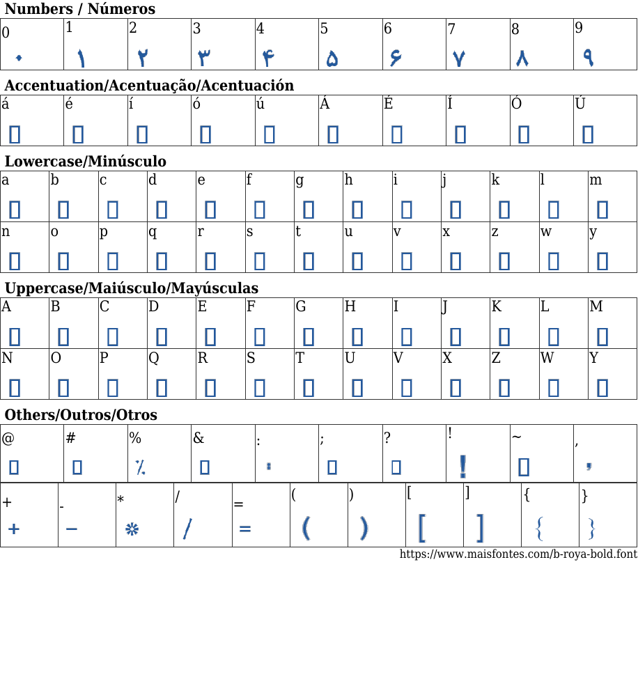 B Roya Bold: Baixar Fonte Grátis | MaisFontes