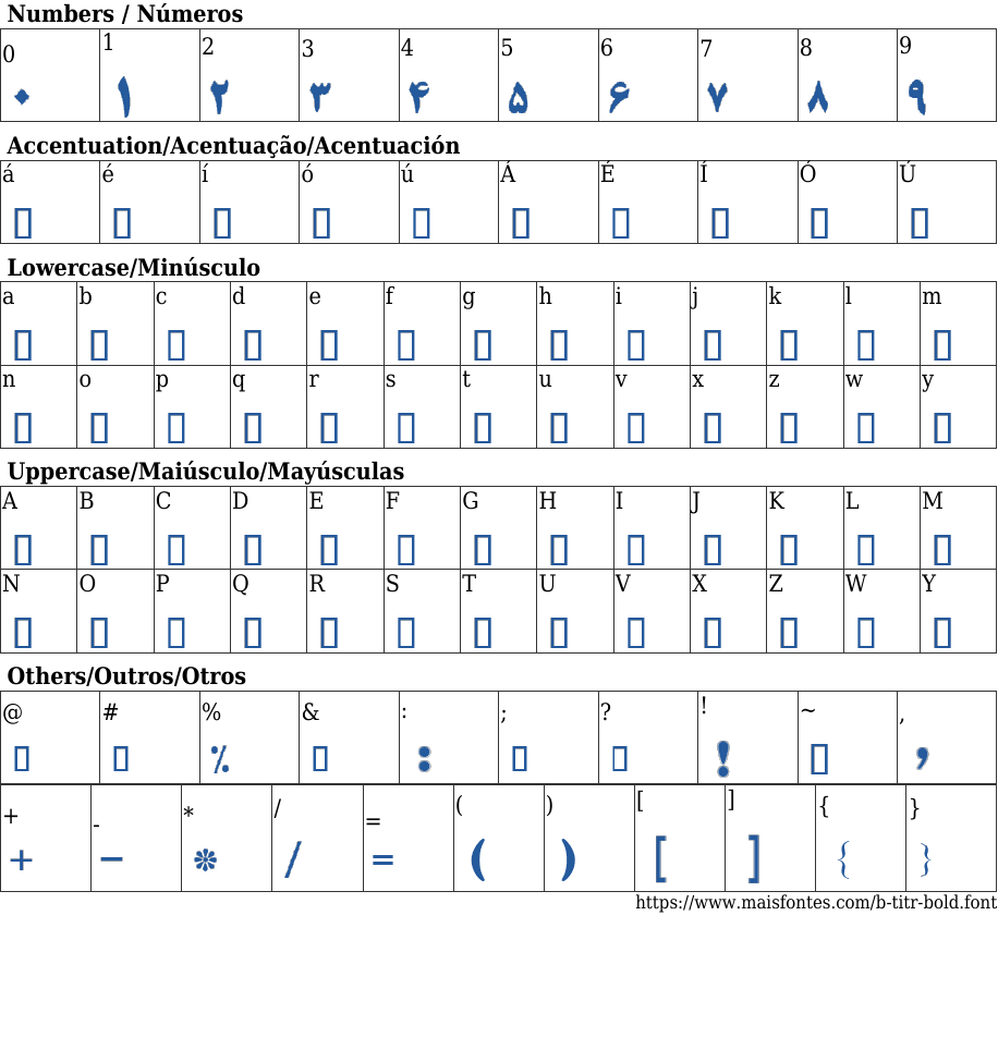 B Titr Bold: Free Font Download | MaisFontes