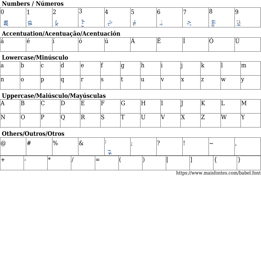 Babel Font: Free Download | MaisFontes