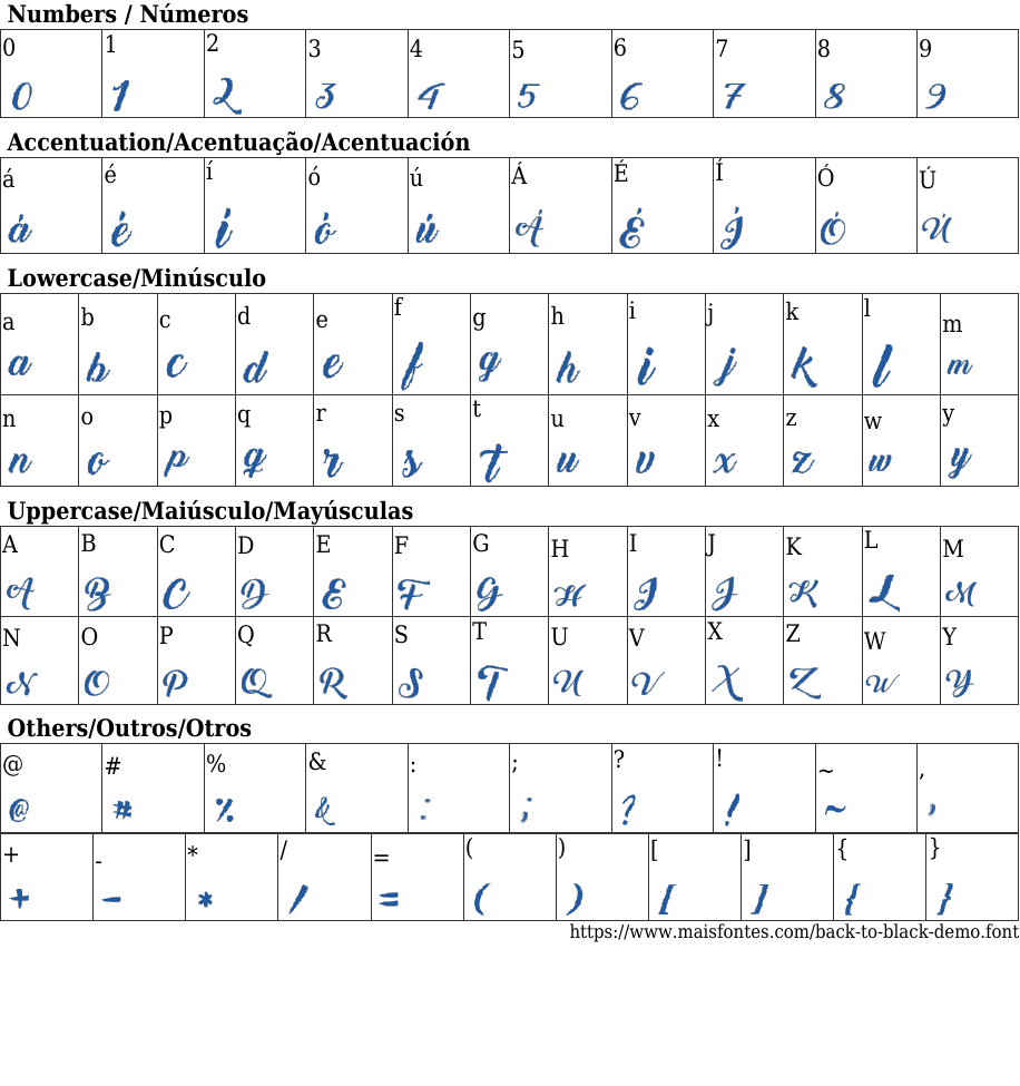 Back to Black: Free Font Download | MaisFontes