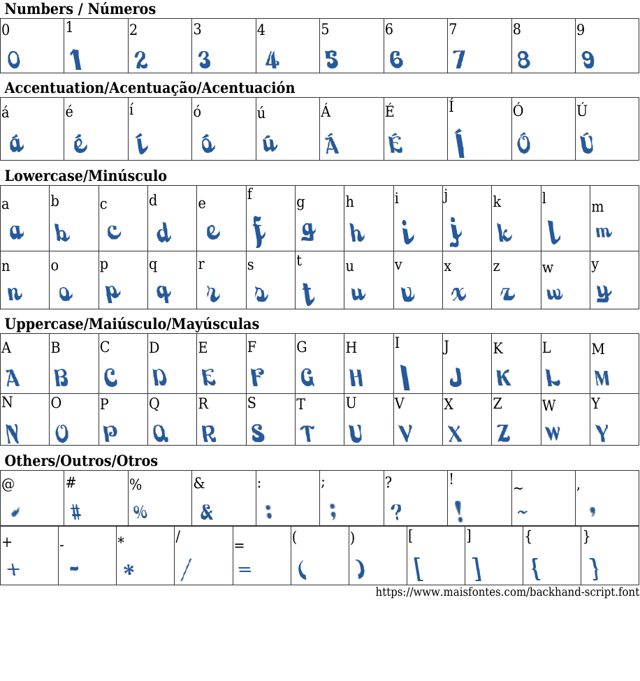 Backhand Script: Descargar Fuente Gratis | MaisFontes