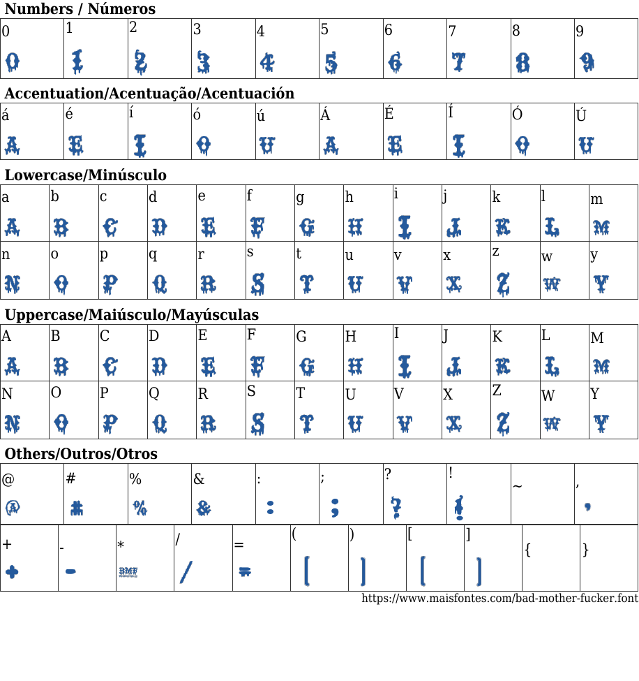 BAD MOTHER FUCKER: Download Free Font | MaisFontes