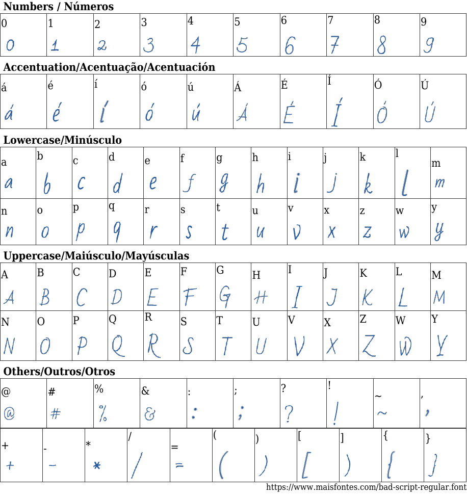 Bad Script Regular: Baixar Fonte Grátis | MaisFontes