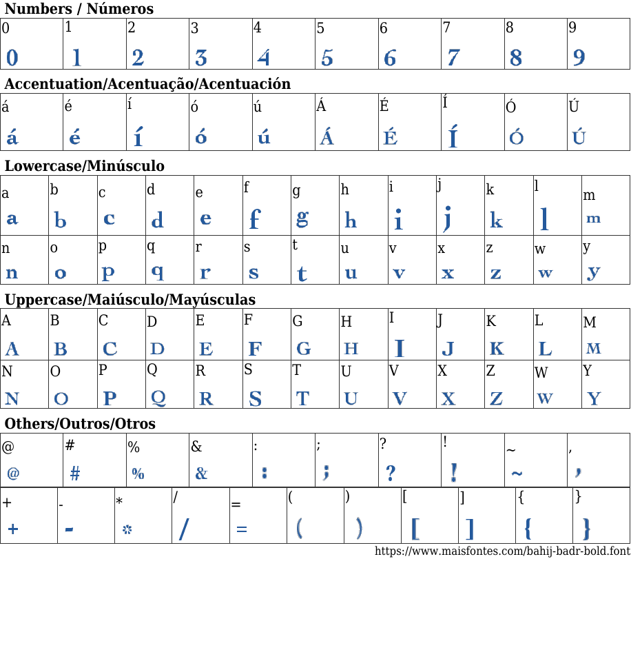 Bahij Badr Bold: Baixar Fonte Grátis | MaisFontes