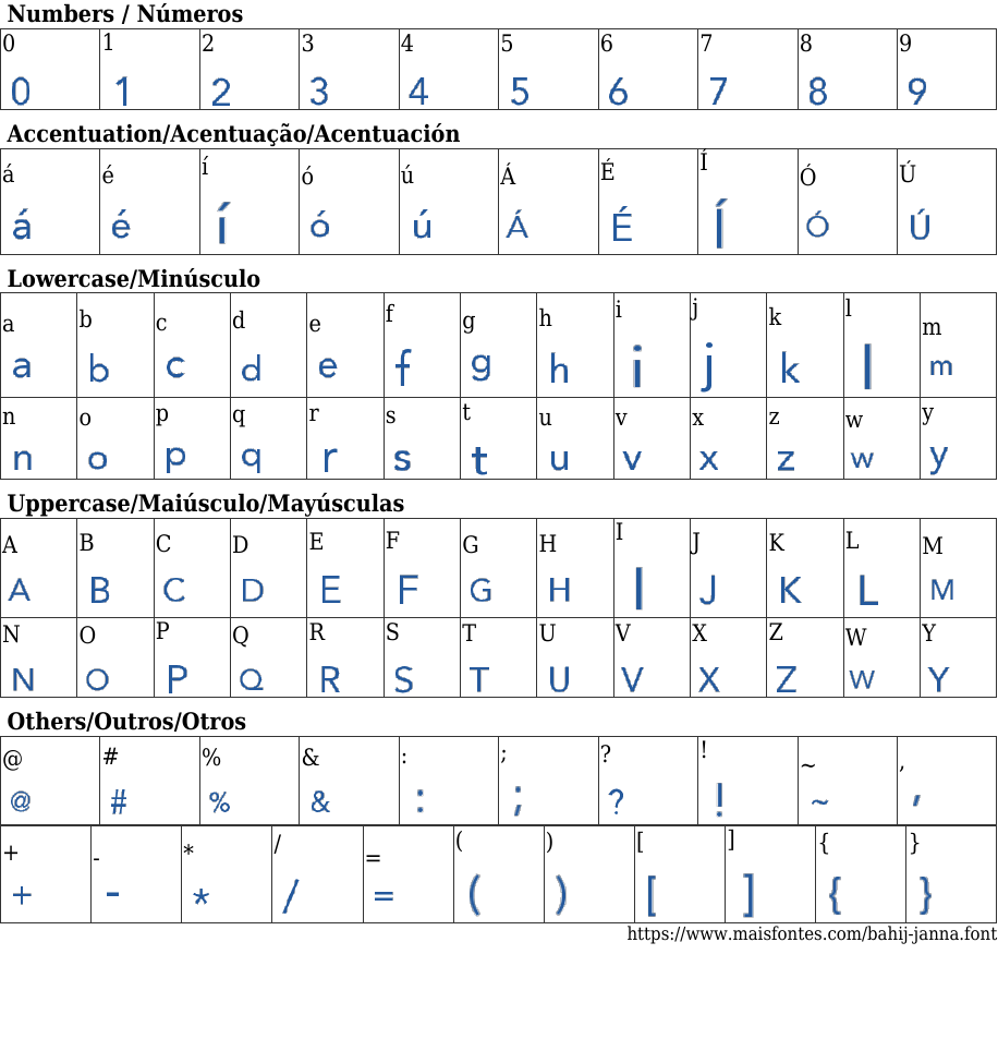 Bahij Janna: Free Font Download | MaisFontes