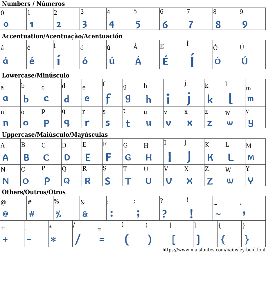 Bainsley Bold: Baixar Fonte Grátis | MaisFontes