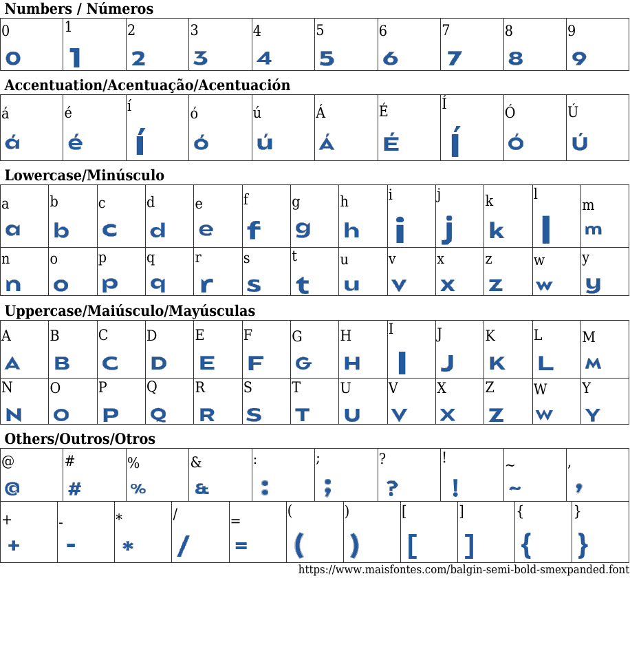 Balgin Semi Bold Semi Expanded Font: Free Download | MaisFontes