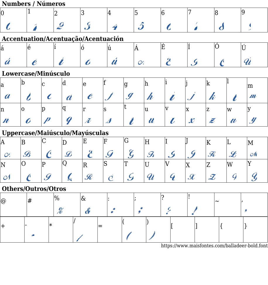 Balladeer Bold: Free Font Download | MaisFontes