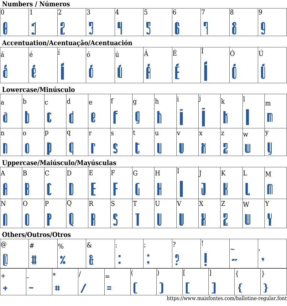 Ballotine Regular: Free Font Download | MaisFontes