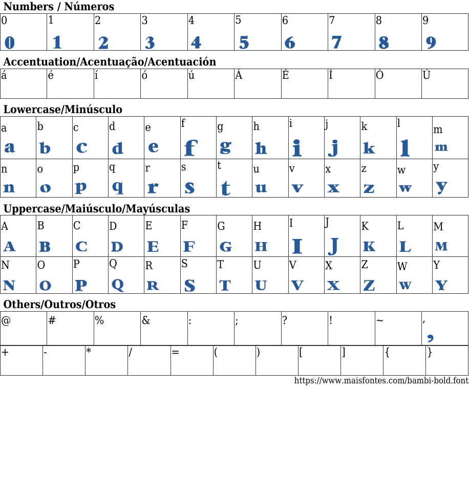 Bambi Bold: Free Font Download | MaisFontes