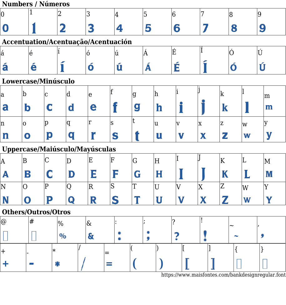 Bank Design Regular: Free Font Download | MaisFontes