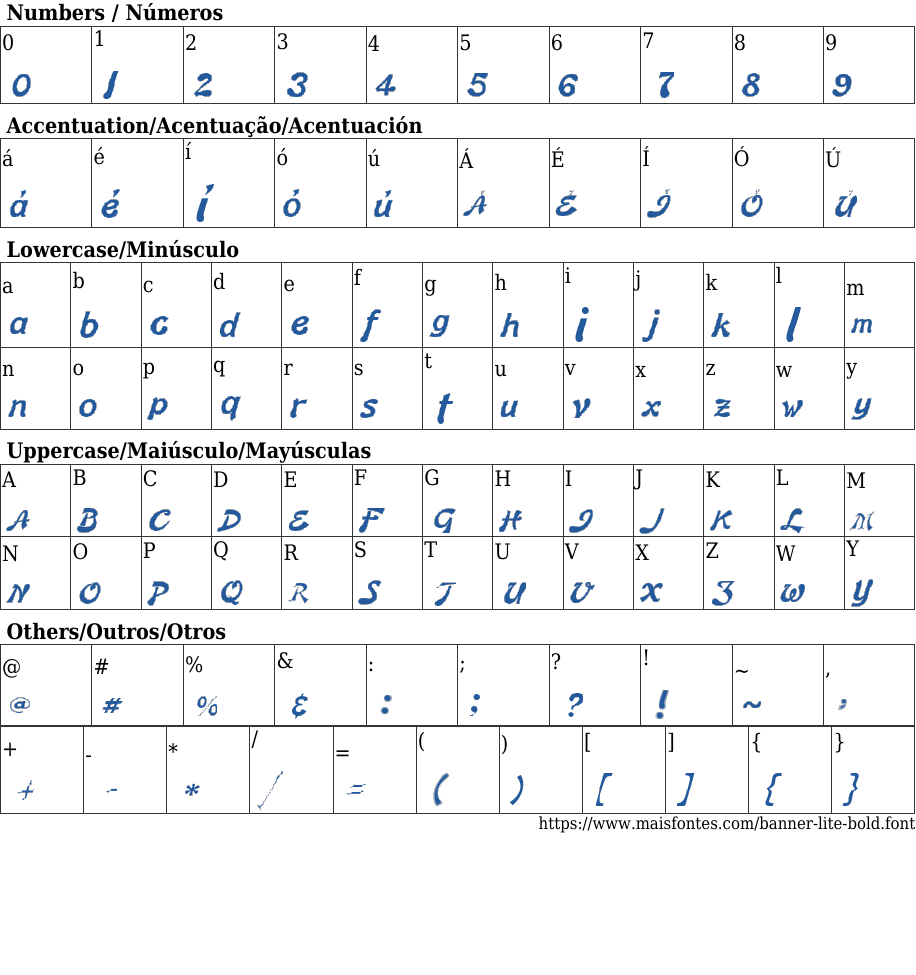 Banner Lite Bold: Free Font Download | MaisFontes