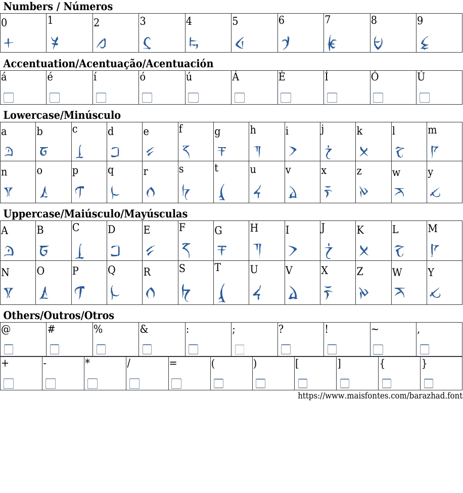 Barazhad: Free Font Download | MaisFontes