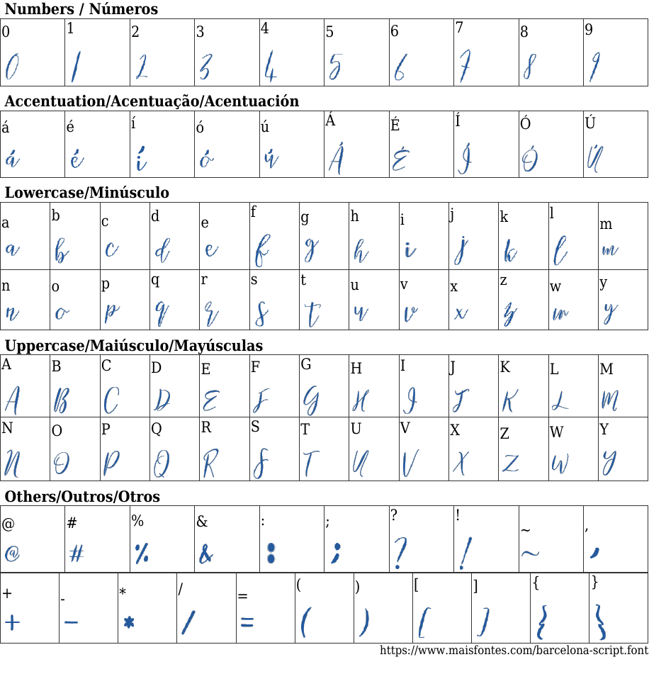 Barcelona Script: Download Free Font | MaisFontes