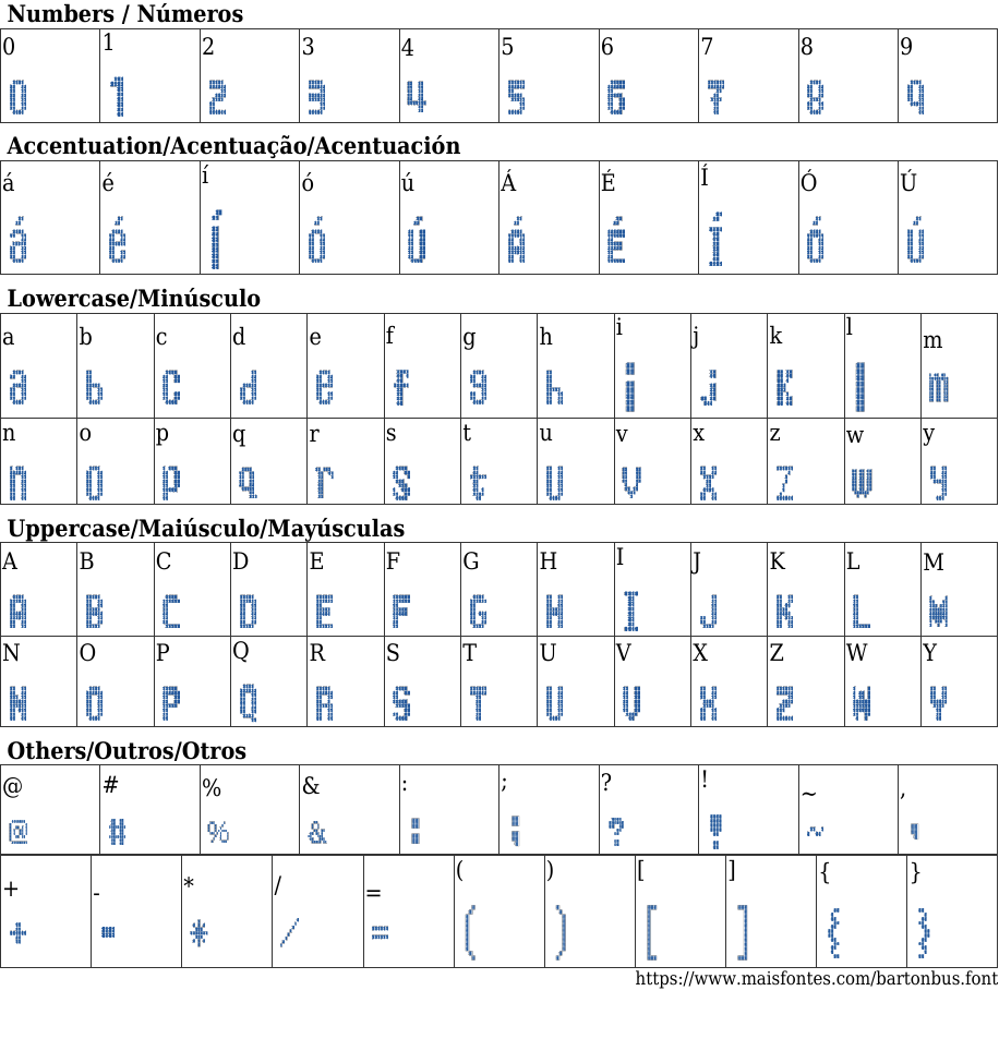 Barton Bus: Free Font Download | MaisFontes