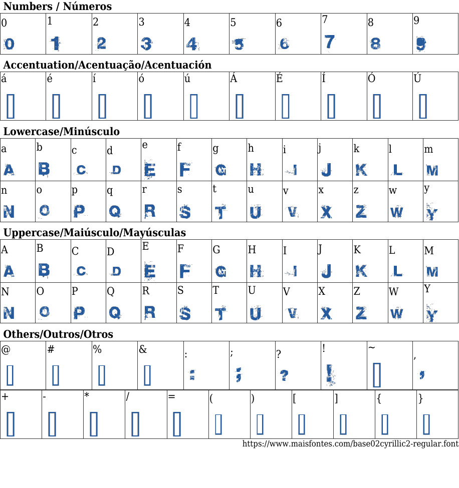 Base 02 Cyrillic 2: Baixar Fonte Grátis | MaisFontes